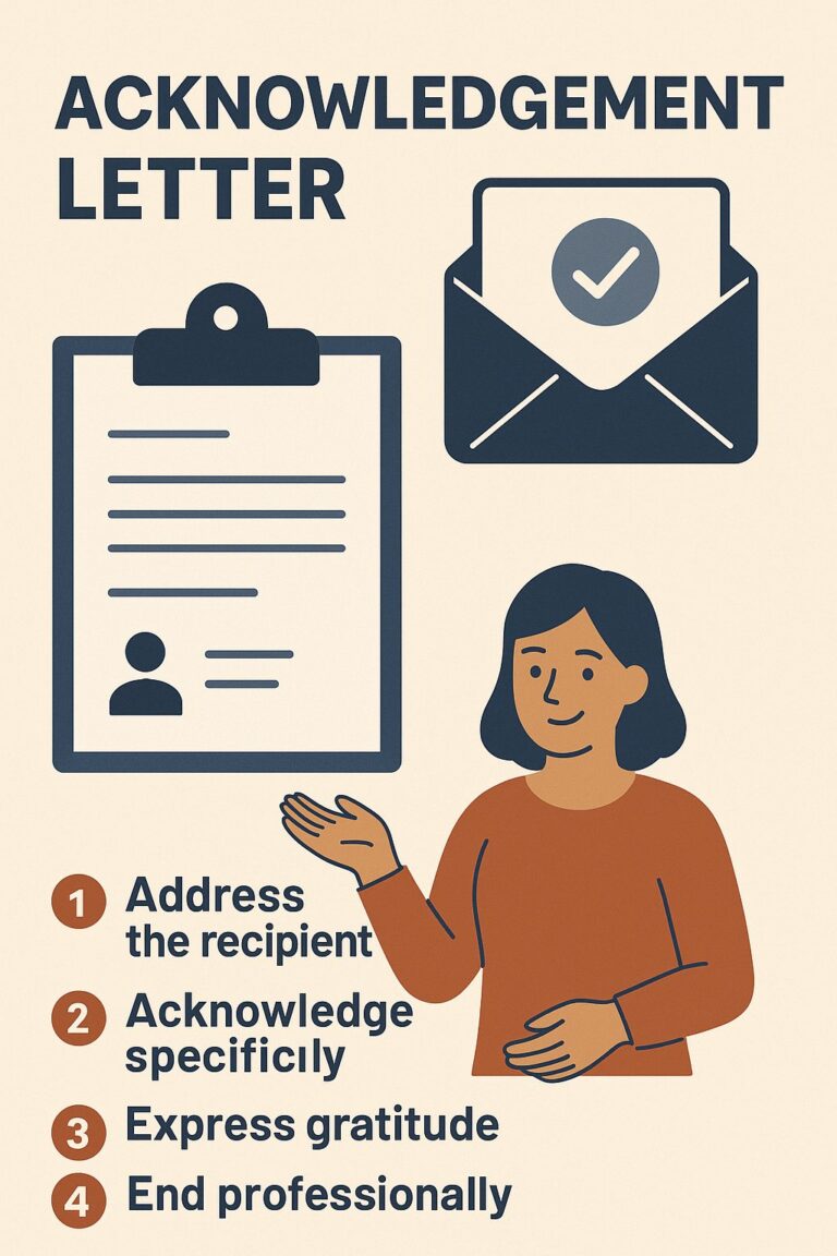 Acknowledgement Letter in Business: Definition, Format and Samples